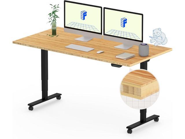 Click here for FLEXISPOT E6 MAX Bamboo Dual Motor 3 Stages Standi... prices