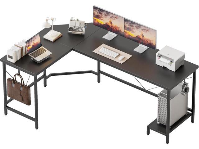 Click here for L Shaped Desk 66 inch for Home Office  Corner Comp... prices