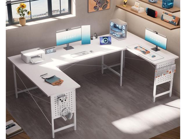 Click here for Pamray 71 Inch Large Computer Desk with Power Outl... prices