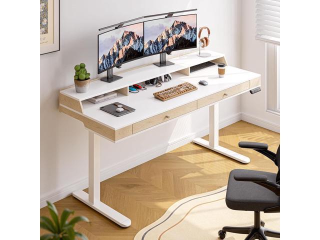 Click here for Standing Desk With Drawers  47x23.6 Inch Electric... prices