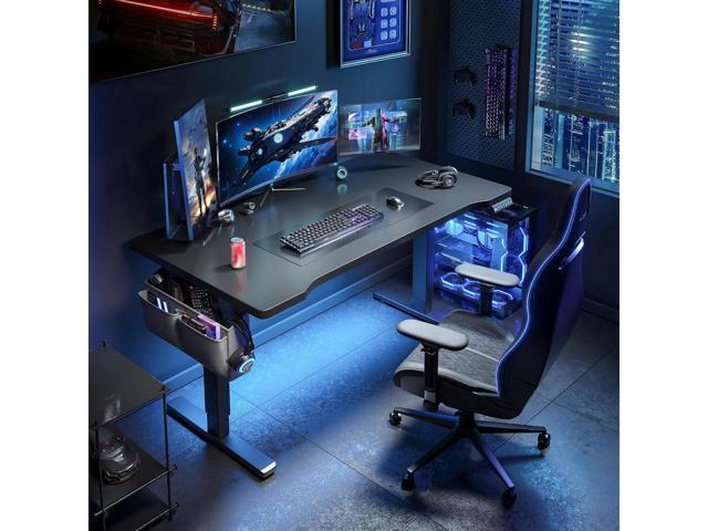 Click here for EnHomee 56 Electric Standing Desk with LED Lights... prices