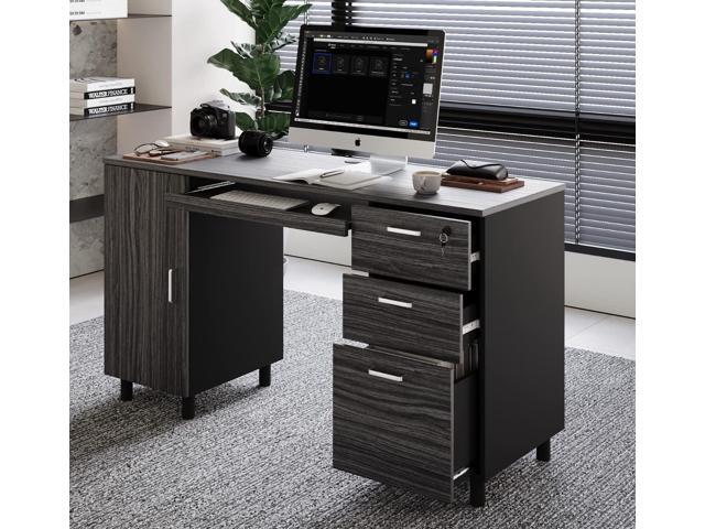 Click here for Modern Design Venice Computer Office Desk with 3 L... prices