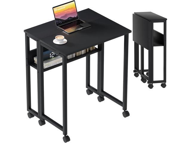 Click here for GreenForest Folding Desk Small Rolling Desk with S... prices