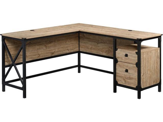 Click here for Sauder Steel River Rustic Industrial Style L-Shape... prices