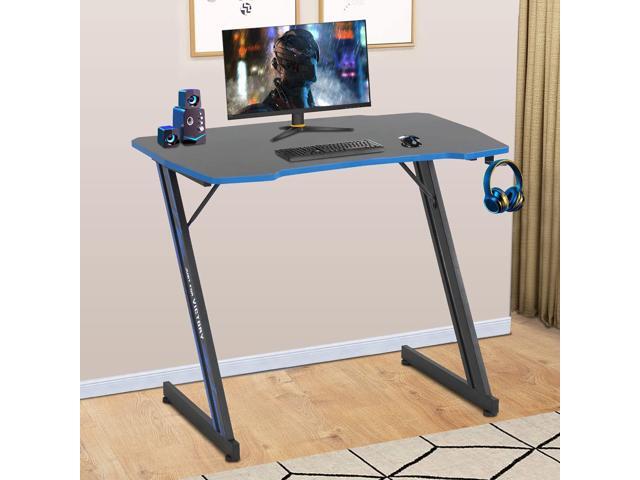 Click here for Gmaing Desk 35.4in PC Computer Desk  Blue Ergonomi... prices