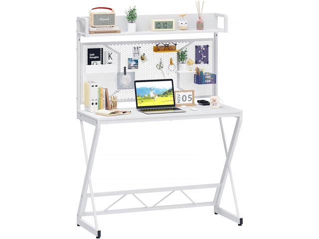 Click here for Elephance Small Gaming Desk with Pegboard  39 Inch... prices