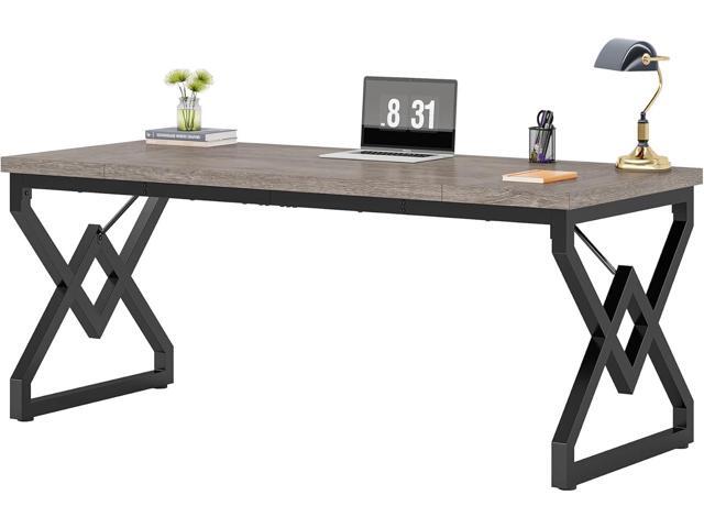 Click here for LITTLE TREE 63 W Executive Desk  Extra Sturdy Thic... prices