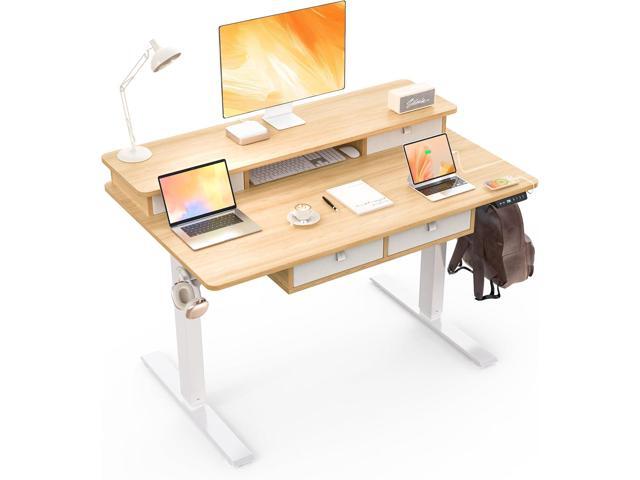 Click here for 48 * 30 Inches Electric Standing Widened Desk Adju... prices