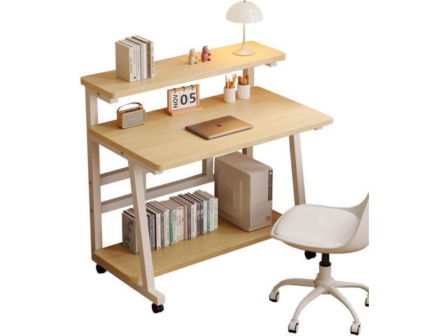 Click here for 39.4 Inch Rolling Desk with Monitor Stand Rolling... prices