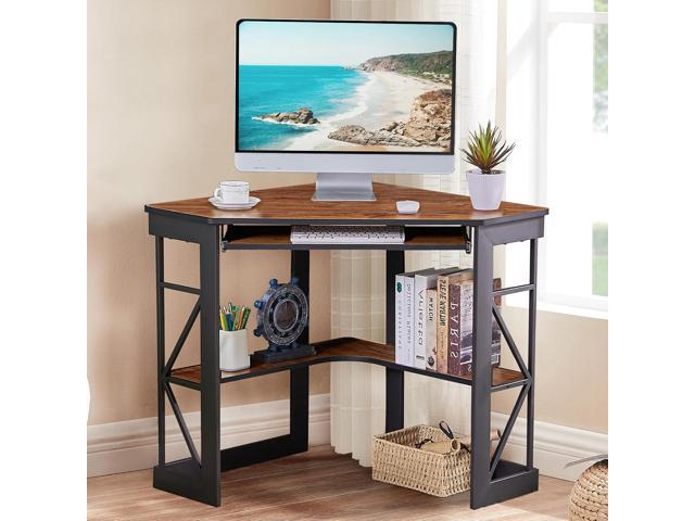 Click here for VECELO Corner Desk Computer Desk Writing Table wit... prices