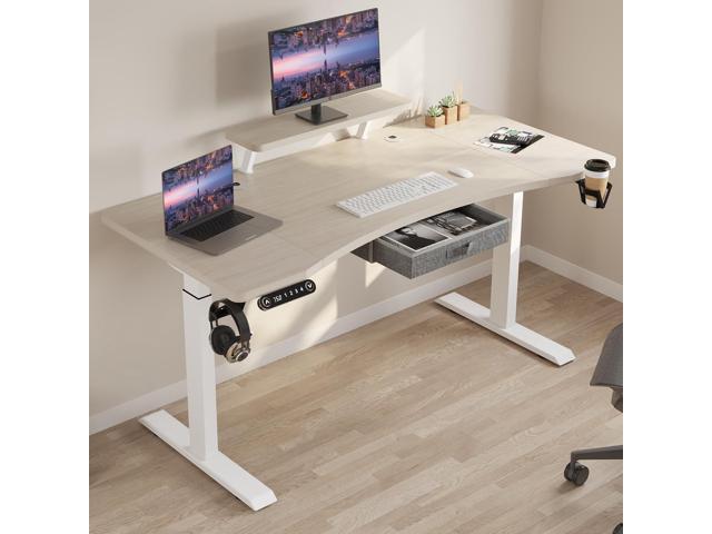 Click here for Dual Motor Standing Desk with Drawer  63x30 Inches... prices