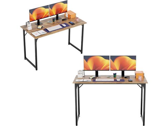 Click here for 48 Inch Computer Desk Set of 2  Office Desk with M... prices