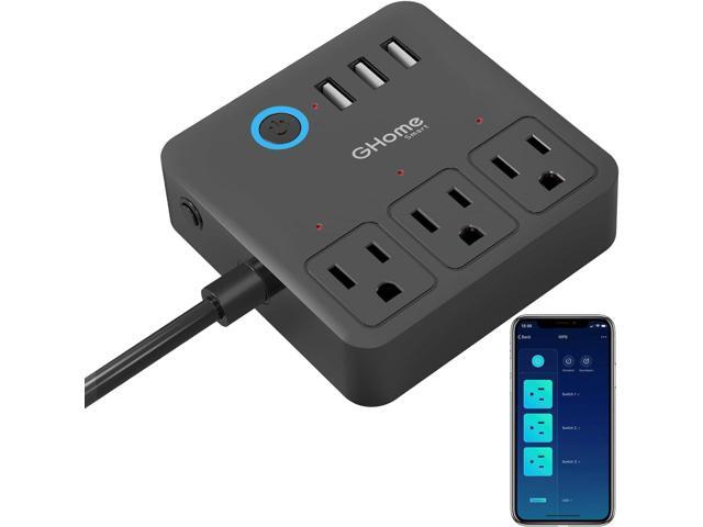 Click here for GHome Smart Power Strip with 3 USB Ports & 3 Smart... prices