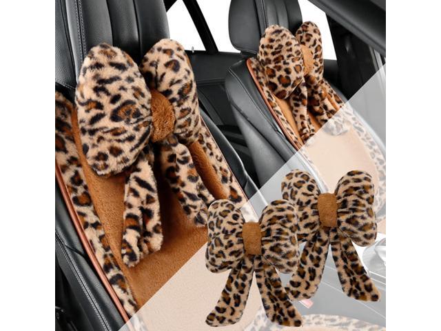 Click here for Car Neck Pillow 2PCS Plush Bowknot Car Headrest Pi... prices