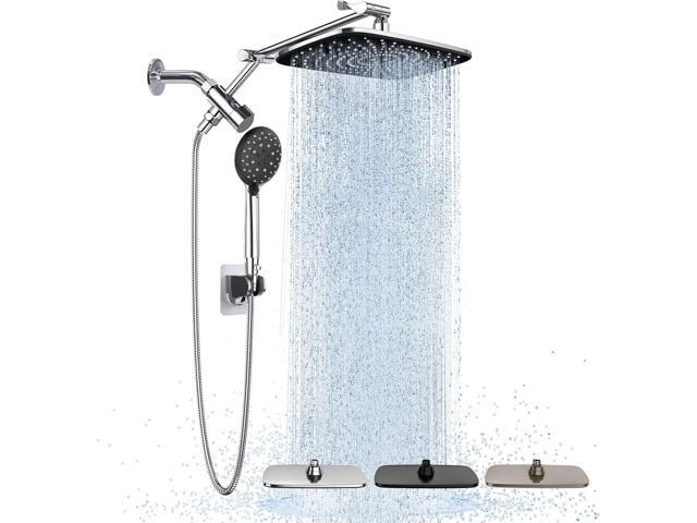 Click here for Veken Wide Rain Shower Head with Handheld  High Pr... prices