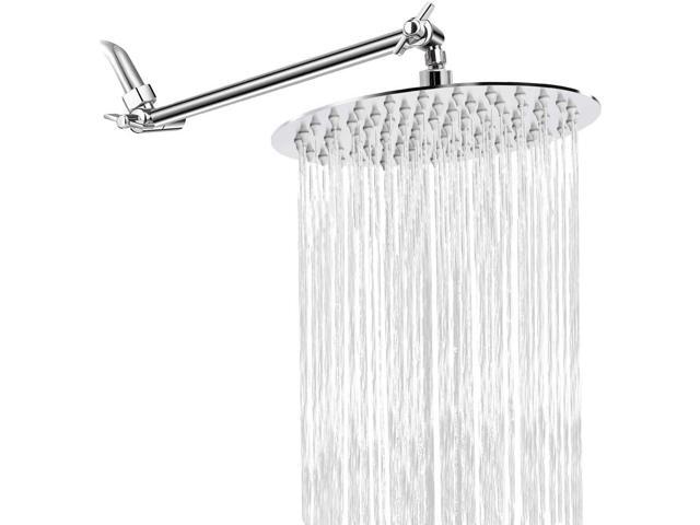 Click here for NearMoon Rain Shower Head with 11 Adjustable Arm... prices