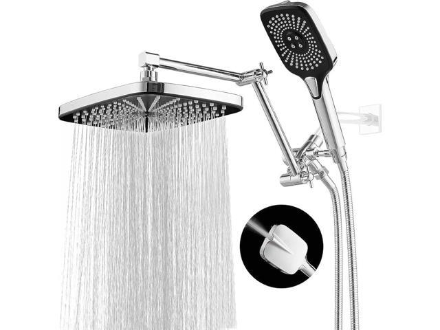 Click here for 12 Inch Rain Shower Head with Handheld Spray Combo... prices
