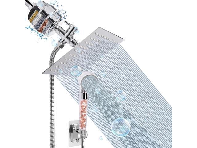 Click here for HarJue Filter Shower Head  High Pressure 8 Inch Ra... prices