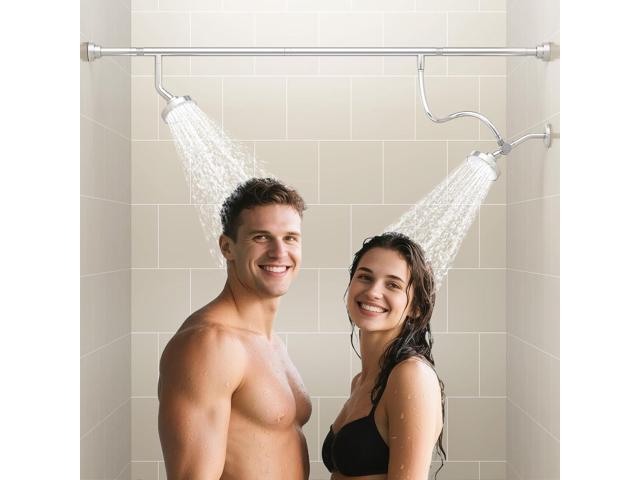 Click here for Dual Shower Head for Couples  High Pressure Double... prices