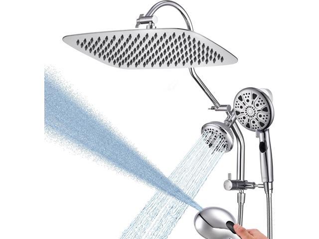 Click here for G-Promise 12 Inch Metal Rain Shower Head with Hand... prices