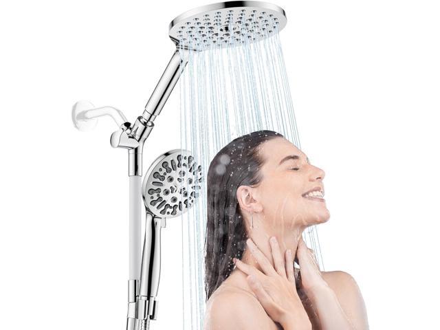 Click here for HOWUWEY Modern Dual Shower Head with Handheld Spra... prices