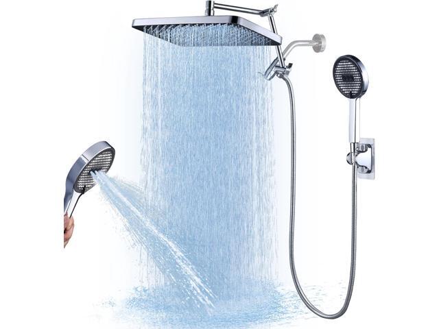 Click here for 13 Inch High Pressure Rain Shower Head with Handhe... prices