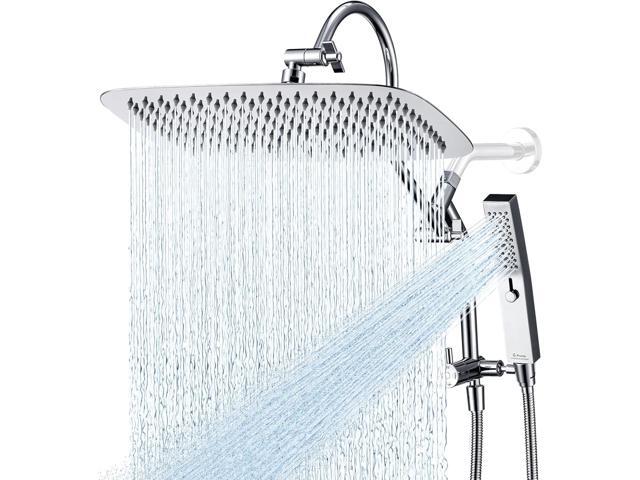Click here for G-Promise All Metal 14 Inch Shower Head with Massa... prices