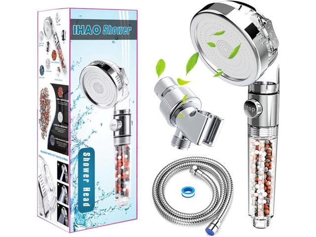 Click here for IHAO Filter Showerhead with Bracket Metal Hose Hig... prices