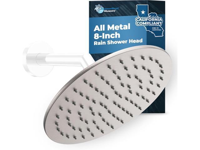 Click here for HammerHead Showers Solid Metal Round 8 Inch Rainfa... prices