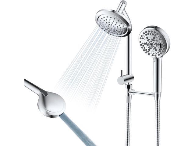 Click here for Metal Dual Shower Head Easy Reach  10-Setting Hand... prices