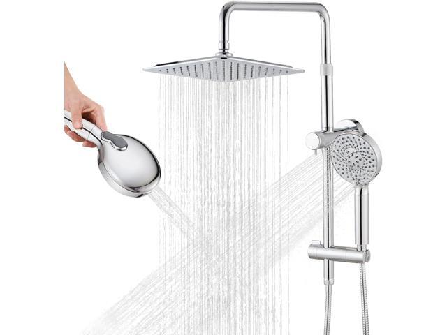 Click here for 10 Inch High Pressure Rainfall Shower Head with Ha... prices