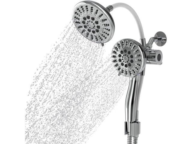 Click here for AQUAZEN Dual Shower Head Combo Adjustable Rainfall... prices