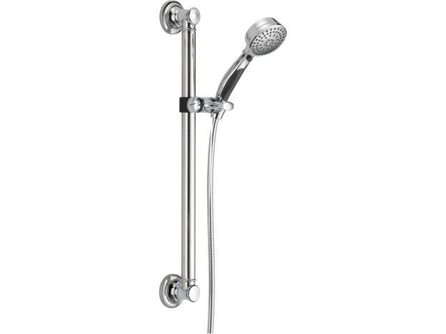 Click here for Delta Faucet 9-Spray Slide Bar Hand Held Shower wi... prices