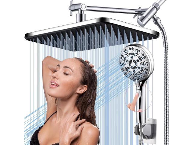 Click here for Rain Shower Head with Handheld-14inch Rainfall Sho... prices