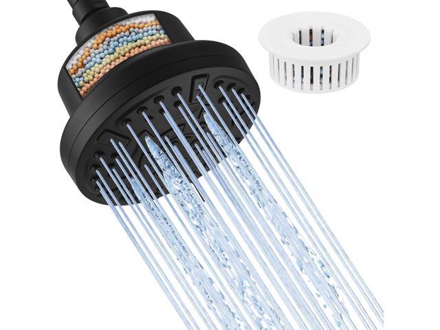 Click here for Matte Black Filtered Shower Head High Pressure 7 M... prices