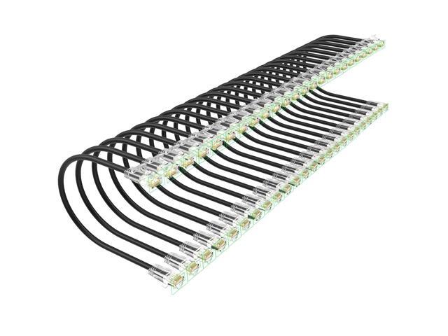 Click here for Cat 6 Patch Cables 0.5 feet (24Pack)  Slim Cat6a E... prices