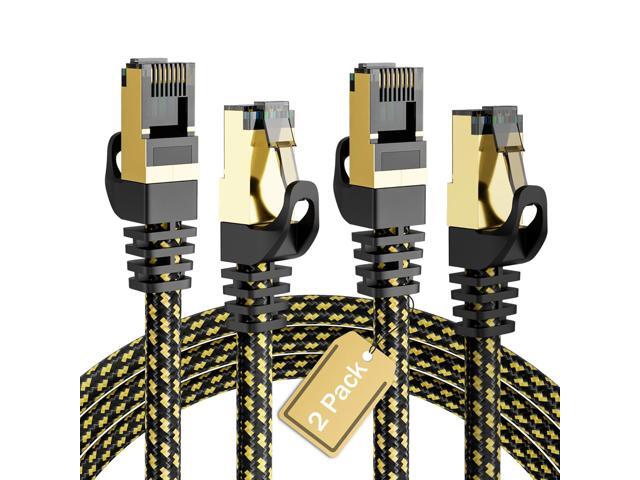 Click here for Cat6A Ethernet Cables 8 FT (2-Pack)  Snagless CAT6... prices