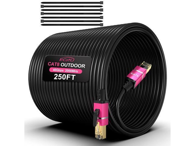 Click here for 250FT Cat8 Outdoor Ethernet Cable  In-Ground  26AW... prices
