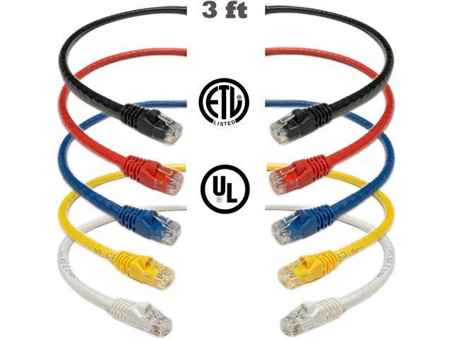 Click here for iMBAPrice Mix Color - 3 feet RJ45 Cat6 Snagless Et... prices