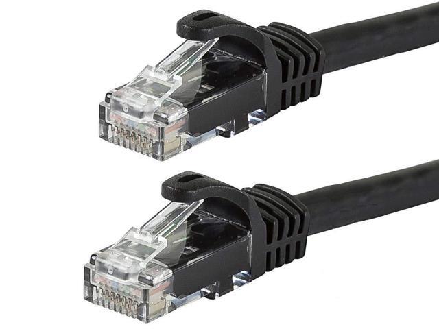 Click here for Monoprice Cat6 7ft Black 12-Pk Patch Cable UTP 24A... prices