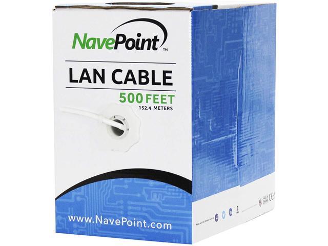 Click here for NavePoint CAT6 Ethernet Cable - CCA Bulk CAT6 Cabl... prices