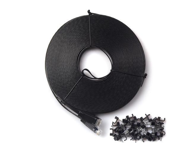 Click here for REXUS Cat 6 Black Flat Shielded Ethernet Network C... prices