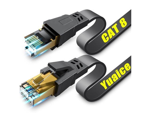 Click here for Cat 8 Ethernet Cable - 10FT High Speed Flat Intern... prices