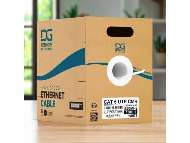 Click here for DG Cat6 Riser (CMR)  1000ft  Unshielded  23AWG  So... prices