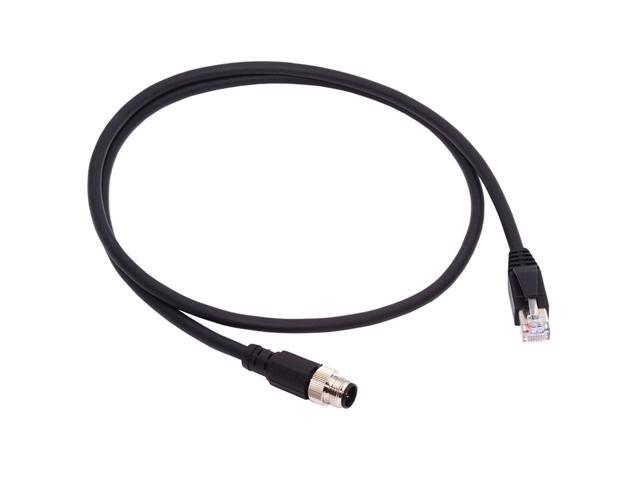 Click here for cablecc 4Pin Male M12 Type-D D-Coded to RJ45 Cat5e... prices