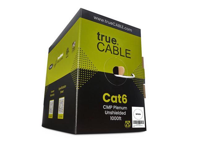 Click here for TRUE CABLE Cat6 Plenum Bulk Ethernet Cable (CMP)... prices