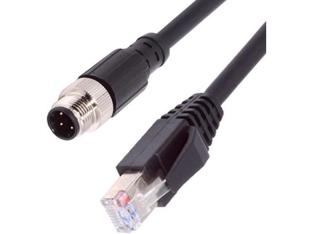 Click here for chenyang RJ45 to M12 Type-D D-Coded 4Pin Cat5e Net... prices