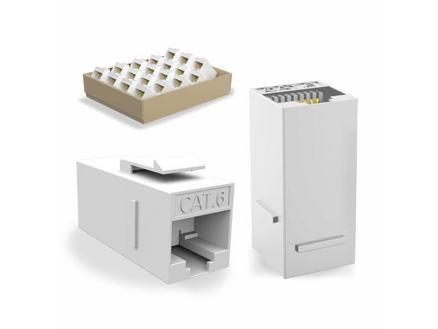 Click here for CableGeeker Cat6 RJ45 Keystone Coupler (25 Pack)... prices