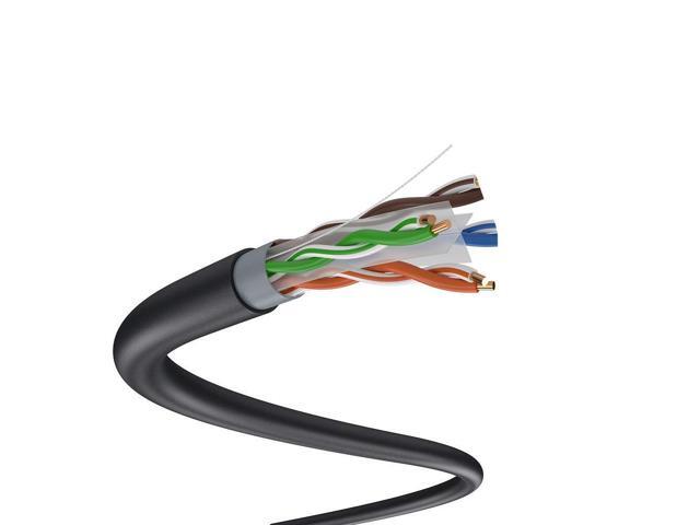 Click here for Dripstone 1000ft CAT6 UTP Double Jacket 23AWG Outd... prices