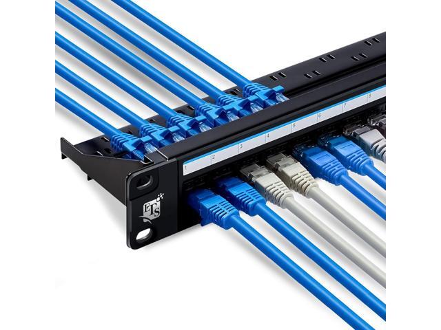 Click here for ETS 24 Port CAT6 Pass Through Coupler Patch Panel... prices